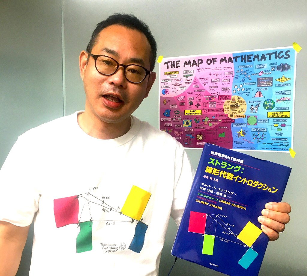 Prof. Gilbert Strang’s Linear Algebra and T-shirt | an Agile Way